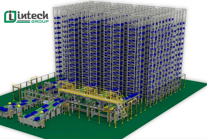 AS/RS Miniload Smart Warehouse